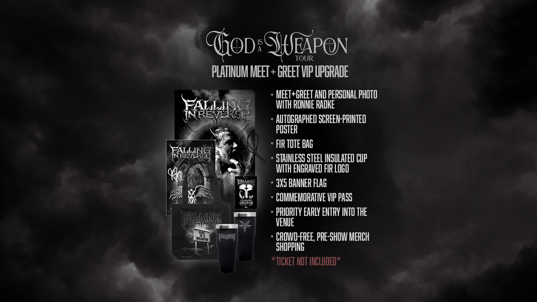 Falling In Reverse | VIP Packages – Falling In Reverse VIP